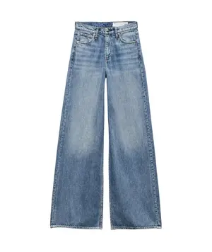 Rag & Bone Featherweight Sofie High Rise Wide Leg Jeans