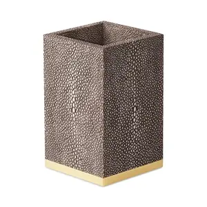 Aerin Faux Shagreen Pencil Cup