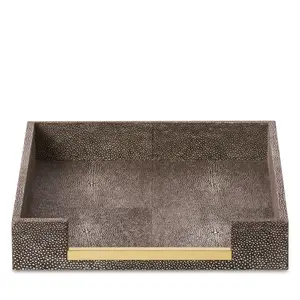 Aerin Faux Shagreen Paper Tray