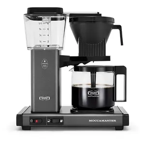 TECHNIVORM Moccamaster Kbgv Select Coffee Maker Polished - Stone Grey