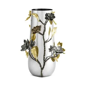 Michael Aram Vintage Bloom Centerpiece Vase - Silver