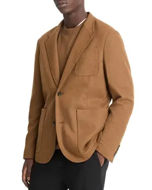 Vince Wool Blend Blazer - Vicuna