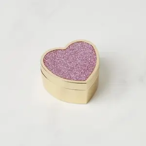 Kate Spade New York Sitting Pretty Glitter Heart Box