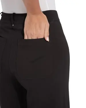 Lyssé Erin High-waist Ponte Pants - Black