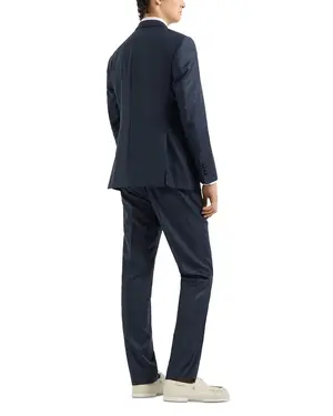 Emporio Armani G Line Regular Fit Virgin Wool Suit - Navy