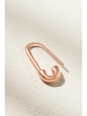 ANITA KO Safety Pin 18-karat Single Earring - Gold
