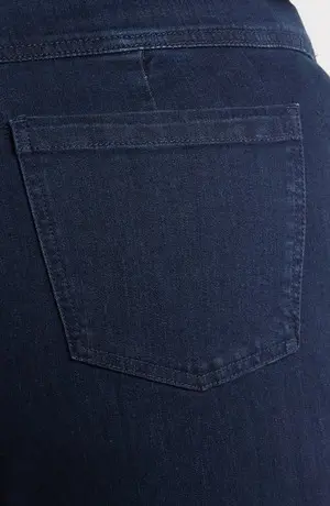 Universal Standard Charlie Sailor High Waist Straight Leg Jeans - Dark Indigo