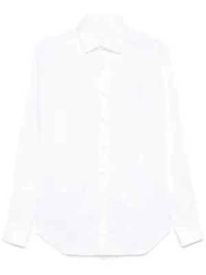 XACUS Spread-collar Twill Shirt
