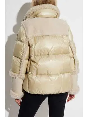 Moncler Esquel Puffer Jacket - Neutrals