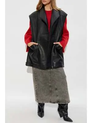 GESTUZ Gellygz Leather Vest