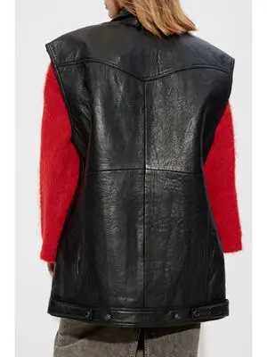 GESTUZ Gellygz Leather Vest