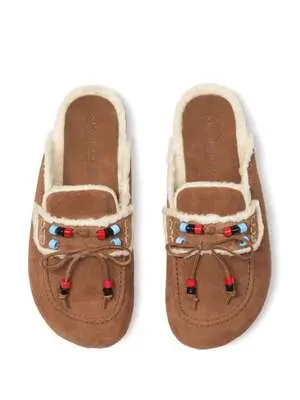 SCAROSSO Gita Mules - Brown