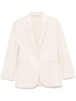 Liu Jo Notched Lapel Outerwear For Women