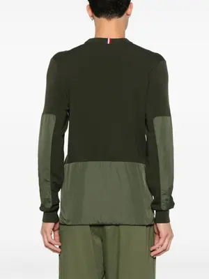 Moncler Logo-patch Sweater - Green