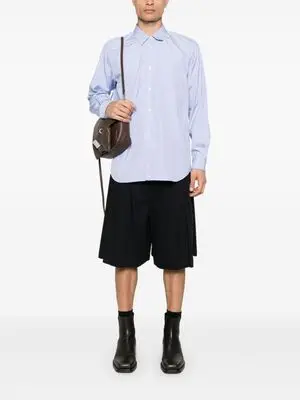 Comme Des Garçons Striped Shirt - Blue
