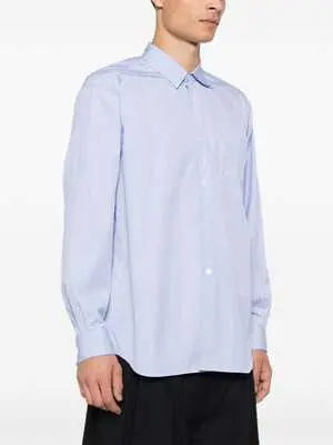 Comme Des Garçons Striped Shirt - Blue