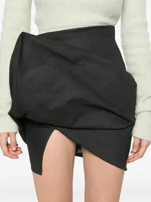 Rick Owens Draped Mini Skirt