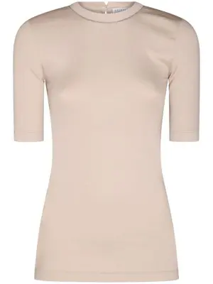 Brunello Cucinelli Monili-embellished T-shirt