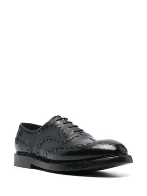 Premiata Leather Oxford Shoes