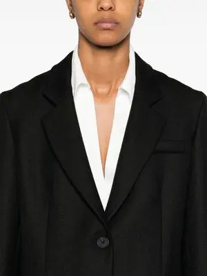 BLANCA VITA Herringbone-pattern Coat