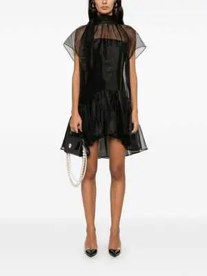 Simkhai Beaux Mini Dress - Black