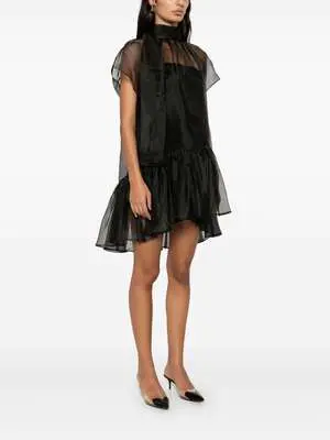 Simkhai Beaux Mini Dress - Black