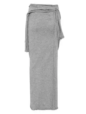 Ottolinger Knitted Ankle-length Skirt With Draped Strap