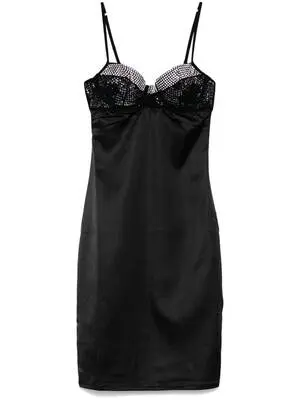 Oseree Crystal-embellished Tube Dress