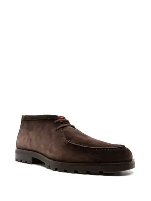 Santoni Rock Boots - Brown