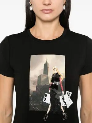Dkny City-print T-shirt