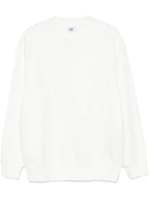 C.P. COMPANY Logo-embroidered Sweatshirt