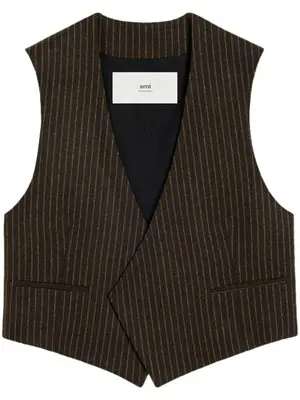 Ami Straight Hem Vests For Women