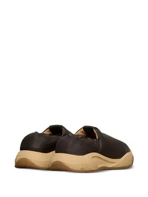 AMI Paris Slip-on Leather Sneakers