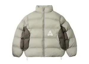 PALACE Ripstop Puffer - Concrete Grey
