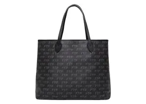 FTP Logo Repeat Tote - Black