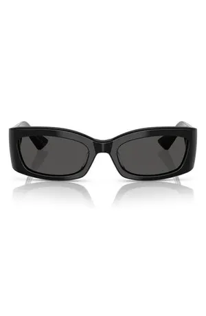 Oliver Spencer Oliver Peoples X Khaite 54mm Pillow Sunglasses Black