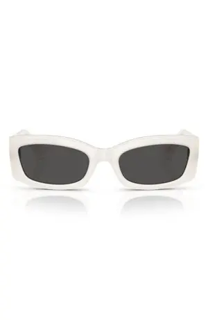 Oliver Spencer X Khaite 54mm Pillow Sunglasses - Dark Grey