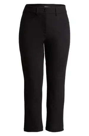 Universal Standard Ponte Cigarette Pants - Black