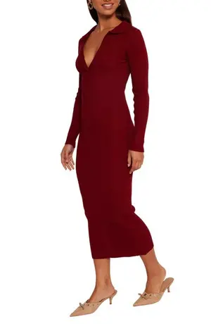 PETAL & PUP Collins Long Sleeve Sweater Dress