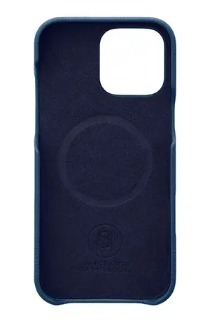 MAISON DE SABRE Leather Phone Case - Lapis Blue