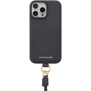 MAISON DE SABRE Sling Phone Case Iphone 16 Pro Graphite Grey