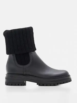 Loafer Style Ankle Boots
