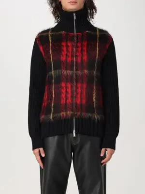 Alexander McQueen Plaid Zip-up Sweater