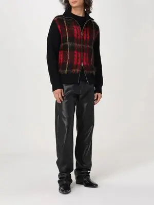 Alexander McQueen Plaid Zip-up Sweater