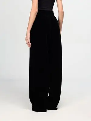 Sportmax Velvet Wide Leg Trousers