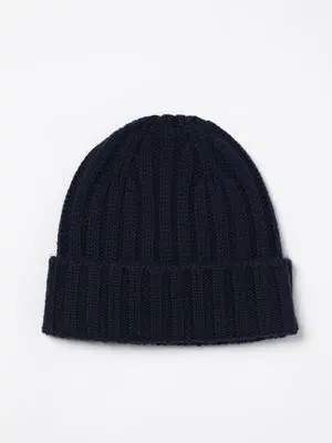 Aspesi Ribbed Beanie Blue