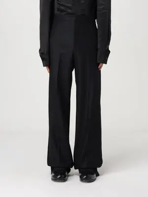 JIL SANDER Tailored Wide Leg Trousers - Black