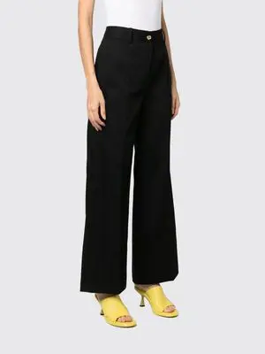 PATOU Wide Leg Trousers - Black
