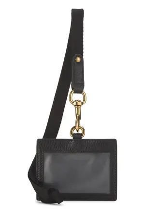 Gucci Leather Card Holder - Black