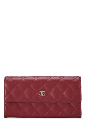 Chanel Lambskin Long Wallet